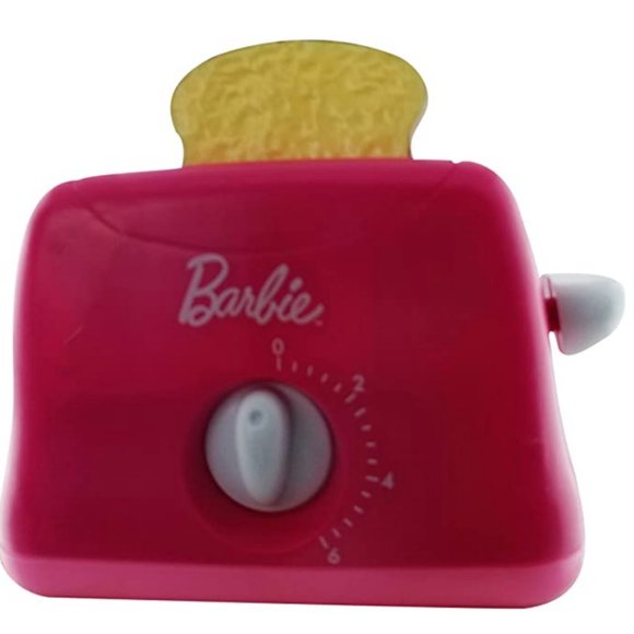 Barbie | Toys | Barbie Kitchen Toaster Playset Pink Pop Up New | Poshmark